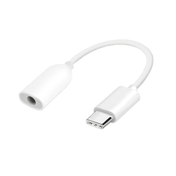 Xiaomi – Type-C USB to 3.5mm Audio Cable – White - 嘉品乐团
